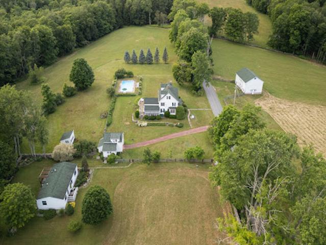 Farmhouse with garden