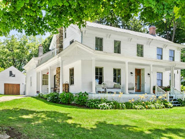 Farmhouse with garden