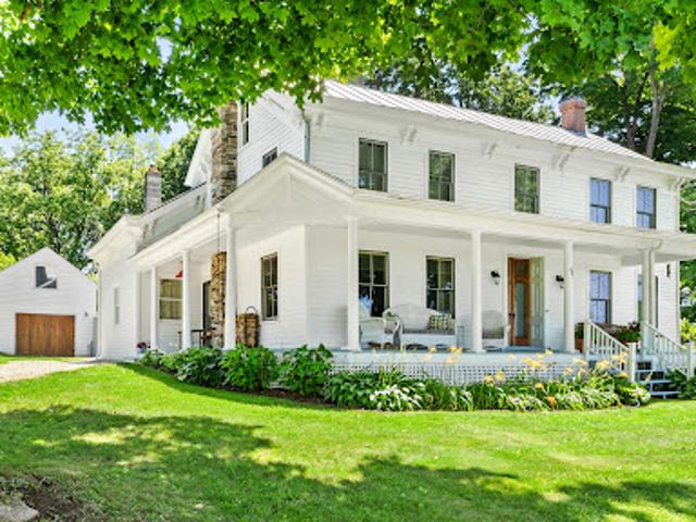 Farmhouse with garden