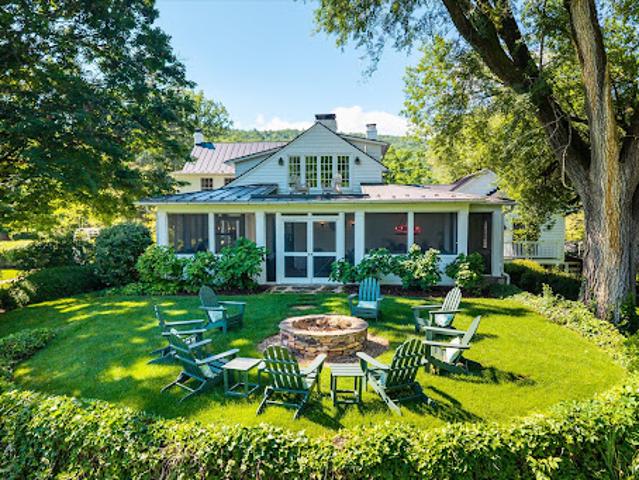 Farmhouse with garden