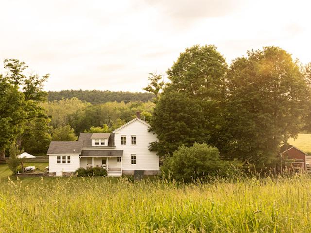 Farmhouse with garden
