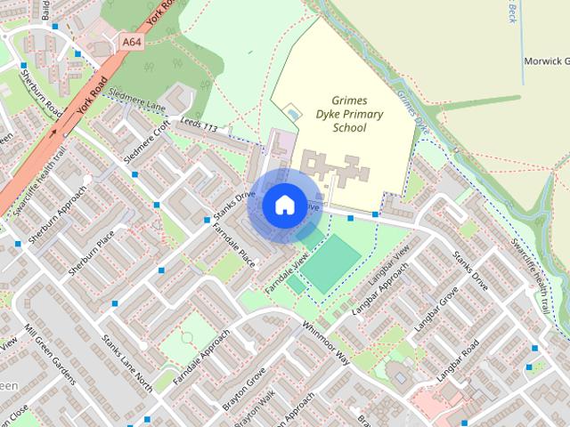 Farndale Gardens, Leeds, West Yorkshire, LS14