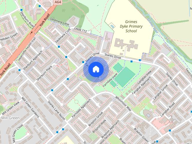 Farndale Gardens, Leeds, West Yorkshire, LS14