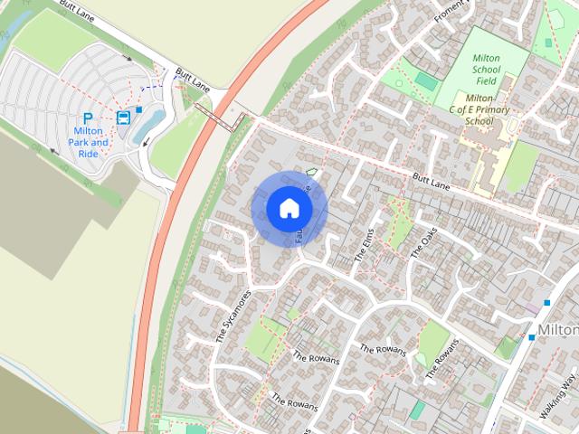 Faulkner Close, Milton