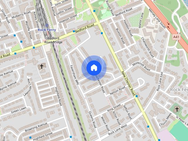 Faversham Way, Birkenhead, Merseyside, CH42