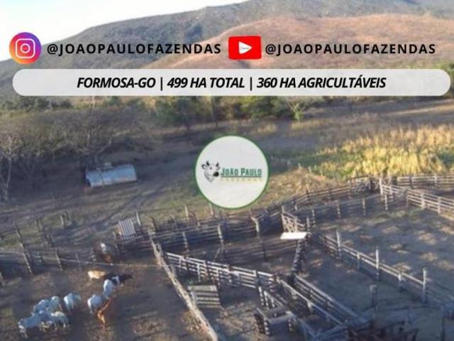 Fazenda a venda em Formosa GO 499 HA Sendo 360 ha agricultáveis