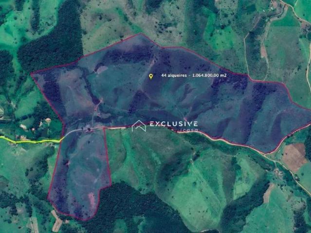Fazenda à venda em Lagoinha SP – 44 alqueires 1.064.800 m² com água, pastagens e acesso a 3 km do