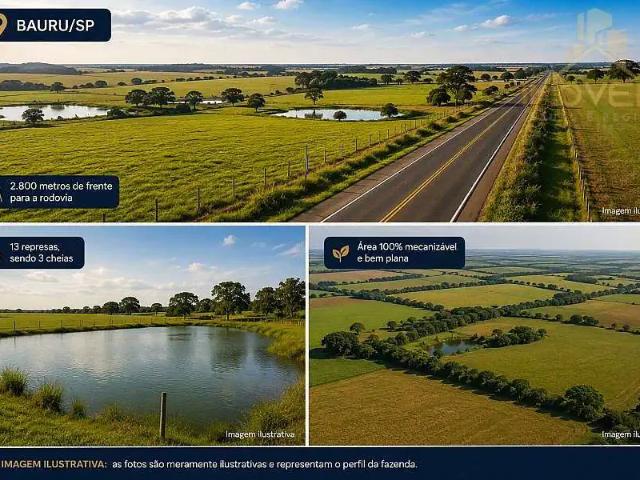 Fazenda para Venda em Bauru/SP Área Rural de Bauru