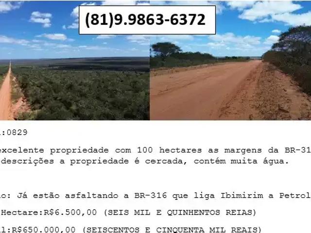 Fazenda para Venda em Inajá/PE Zona Rural