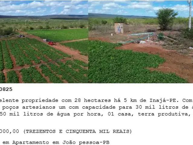 Fazenda para Venda em Inajá/PE Zona Rural
