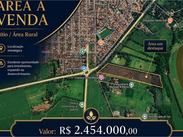 Fazenda / Sítio para venda em Centro em Sales Oliveira São Paulo de 65210.00m² com 1 Quarto e 1 Suíte