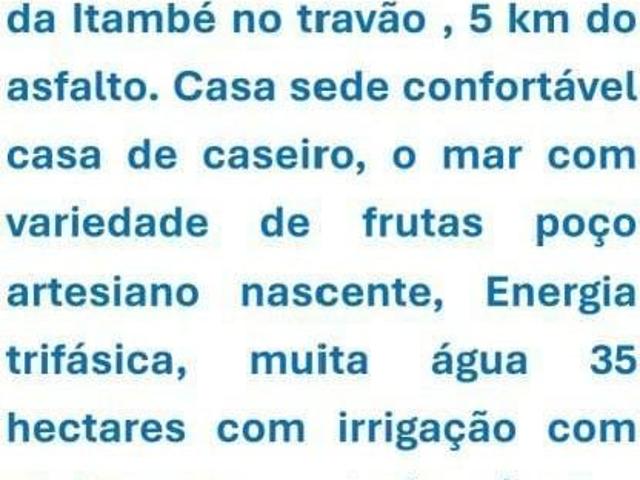 Fazenda / Sítios / Chácaras à venda em Paraopeba, no bairro Zona Rural