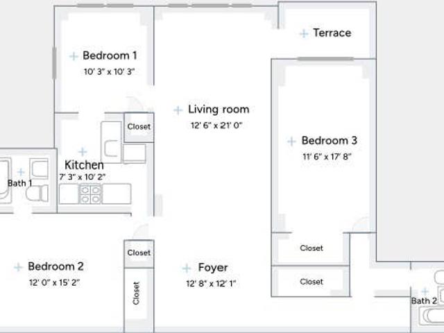 Female Roommates in a 3 bed/2 bath