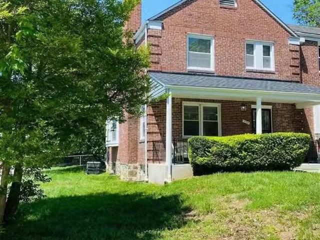 Federal, End Of Row/Townhouse BALTIMORE, MD 3700 Delverne Rd