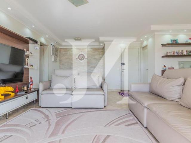 Felicitá Apartamento de 124m², Varanda Gourmet, 3 Dormitórios, 1 Suíte e 2 Vagas para venda no Con
