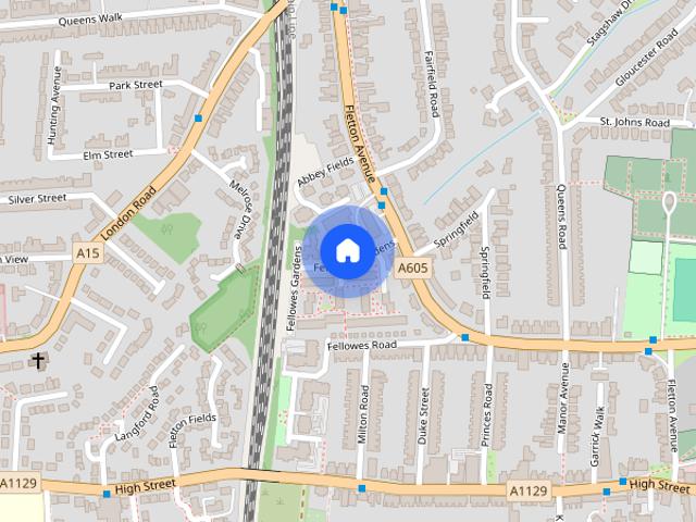 Fellowes Gardens, Peterborough, PE2
