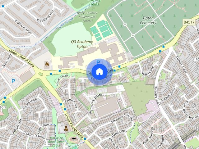 Ferguson Drive, Tipton