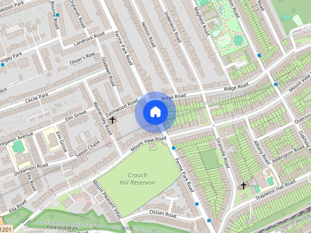 Ferme Park Road, Crouch End, London