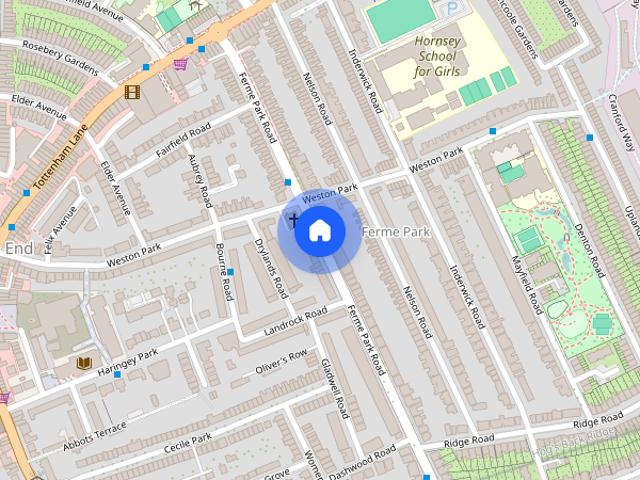 Ferme Park Road, Crouch End, London, N8