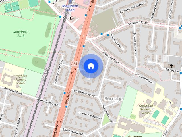 Ferndale Gardens, Burnage M19