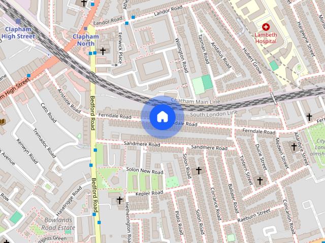 Ferndale Road, London, SW4