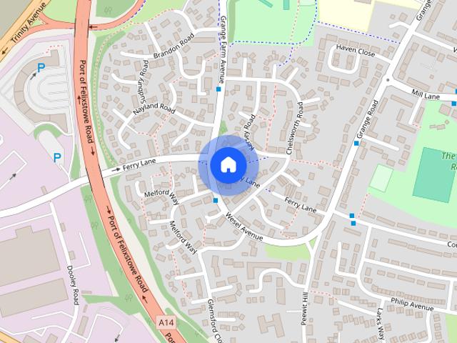 Ferry Lane, Felixstowe, IP11