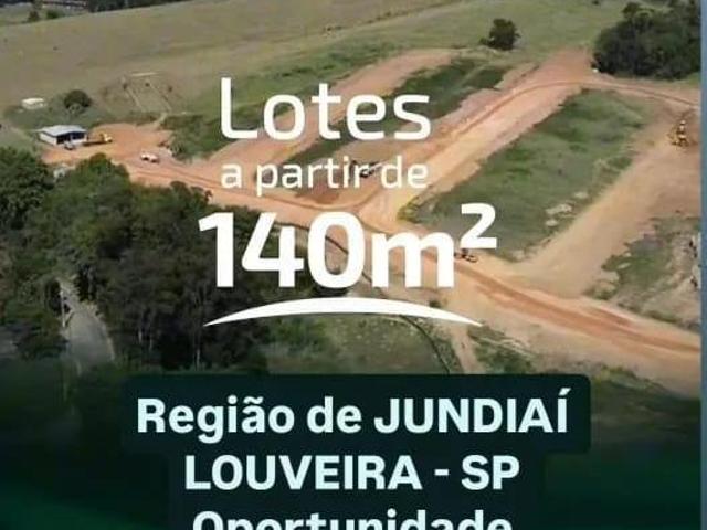 Financiamento sem burocracia | LOTES a partir de 140m² em LOUVEIRA | Conheça