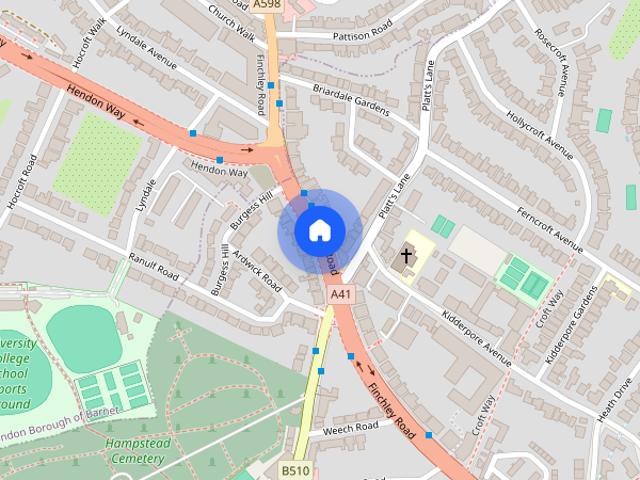 Finchley Road, Child's Hill, London, NW2