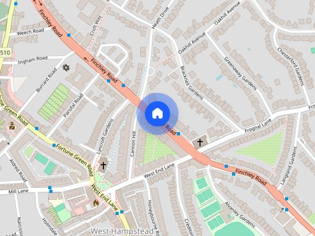 Finchley Road, Hamptead, London, NW3