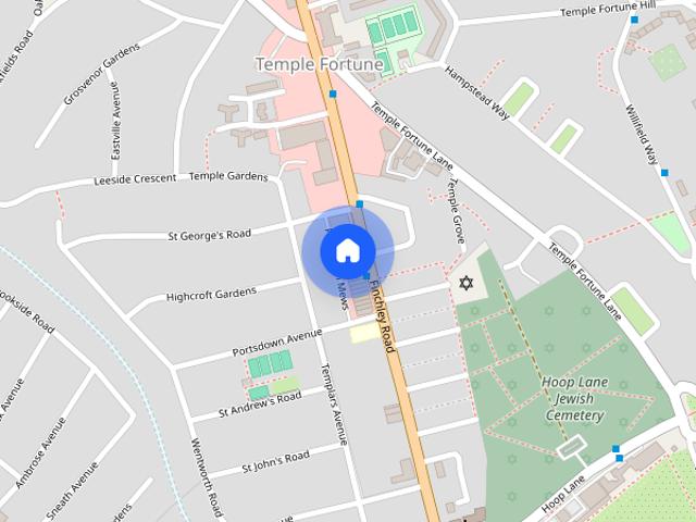 Finchley Road, Hampstead Garden Suburb, London, NW11