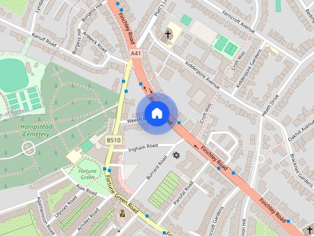 Finchley Road, Hampstead, NW3