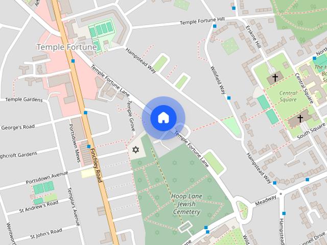 Finchley Road, Temple Fortune