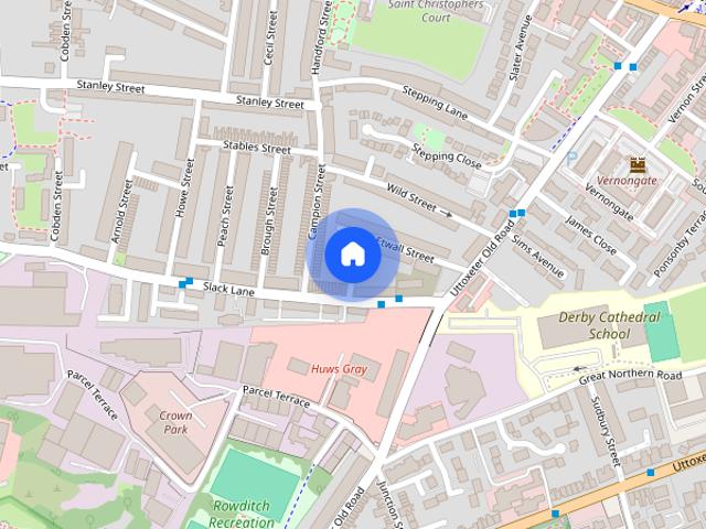 Findern Street, Derby, DE1