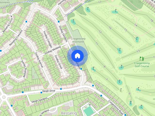 Findlay Gardens, Edinburgh, EH7