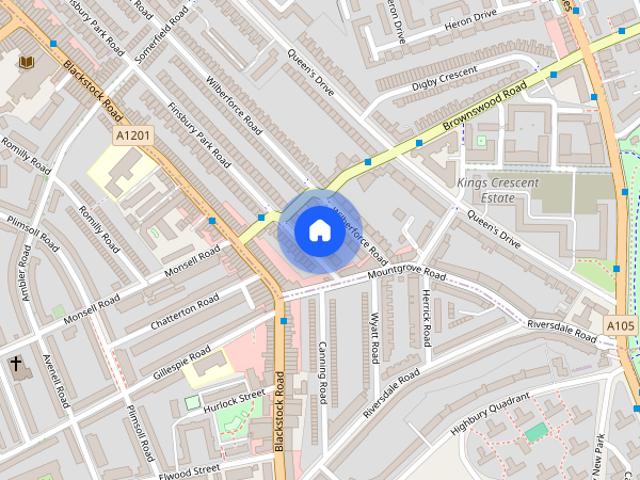 Finsbury Park Road, Hackney, London