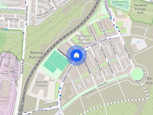 Fielders Crescent, Barking