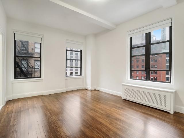Filled with natural light studio in a doorman building