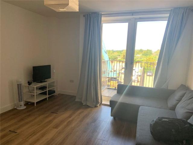 First floor two bedroom, two bathroom part furnished apartment in the ever popular Bath Riverside development with one underground parking space and access to communal gardens