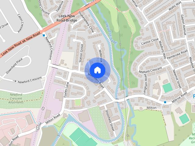 First Floor Flat, 1b Millers Lane, Milton, ST2 7DX