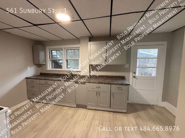 First floor one bedroom Minersville apartment