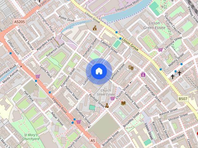 Fisherton St, London, NW8