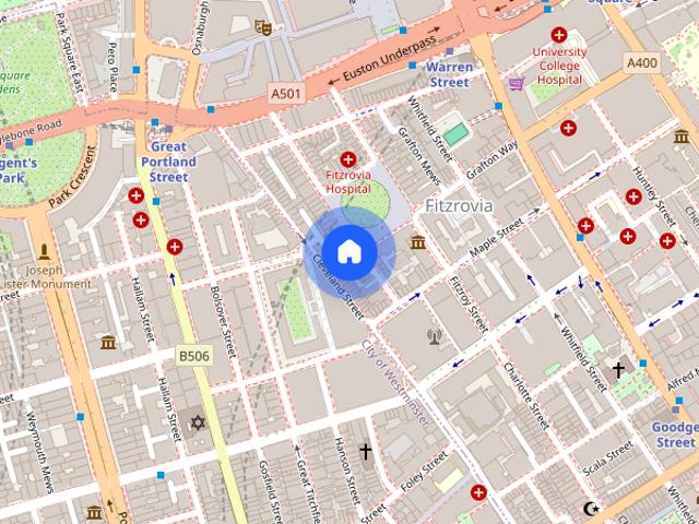 Fitzrovia – 2 Bedrooms Flat
