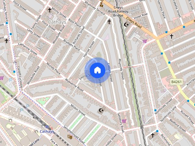 Fitzroy St, Cardiff, CF24
