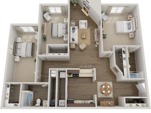 Five7Five 2 Bedroom Apartment for Rent at 575 Riverside Pkwy, Austell, GA 30168