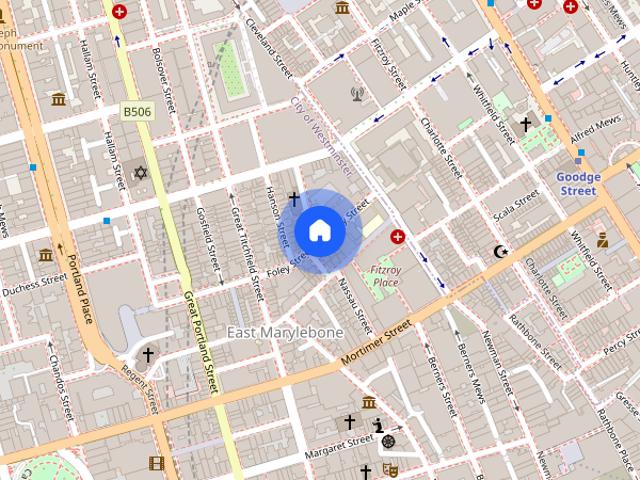 Foley Street, Fitzrovia, London, W1W