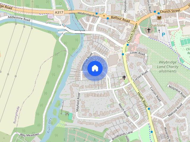 Fortescue Road, Weybridge, Surrey, KT13