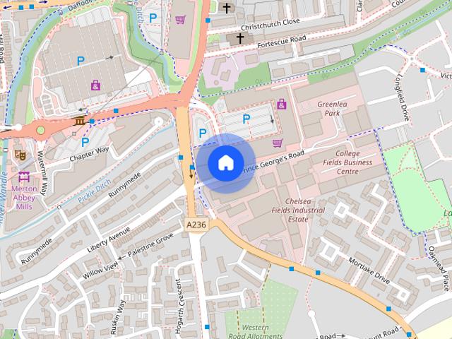 Fortescue Road, Colliers Wood