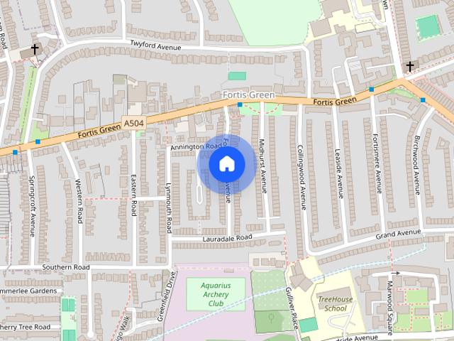 Fortis Green, East Finchley, London, N2