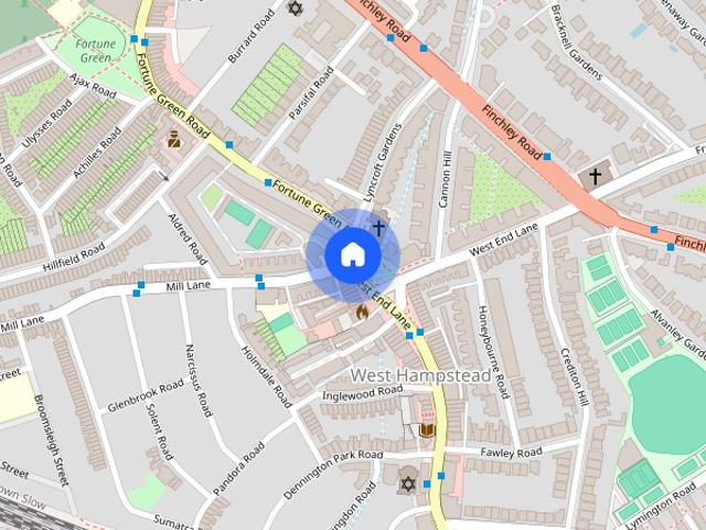 Fortune Green Road, West Hampstead, London, NW6