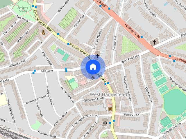 Fortune Green Road, West Hampstead, NW6